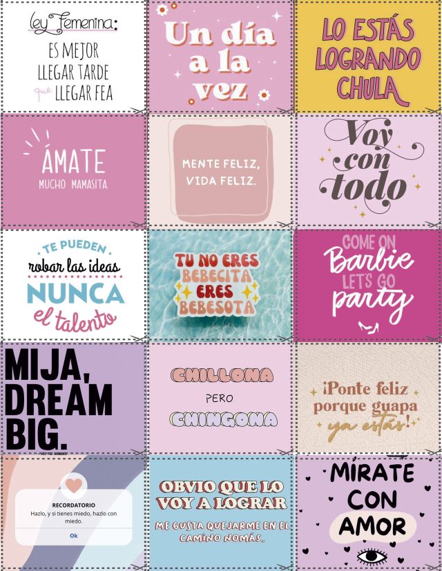 Sticker Calcomanias Estampas Frases Motivacionales 2 Tamaño Carta ...