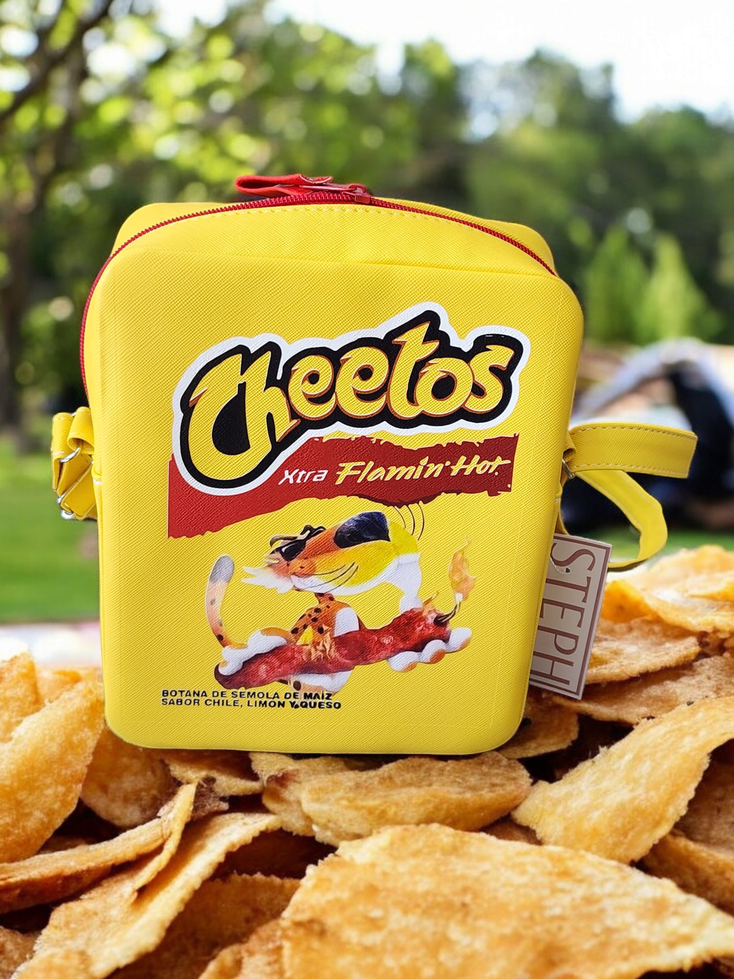 Bolsa Food Crossbody Cheetos Flaming Hot - Cute Shop