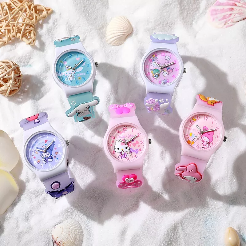 Reloj Infantil con diseños Kawaii Sanrio - Cute Shop