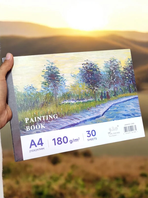 Libreta Sketchbook A4 Van Gogh 30 Hojas de 180g Painting Book - Cute Shop