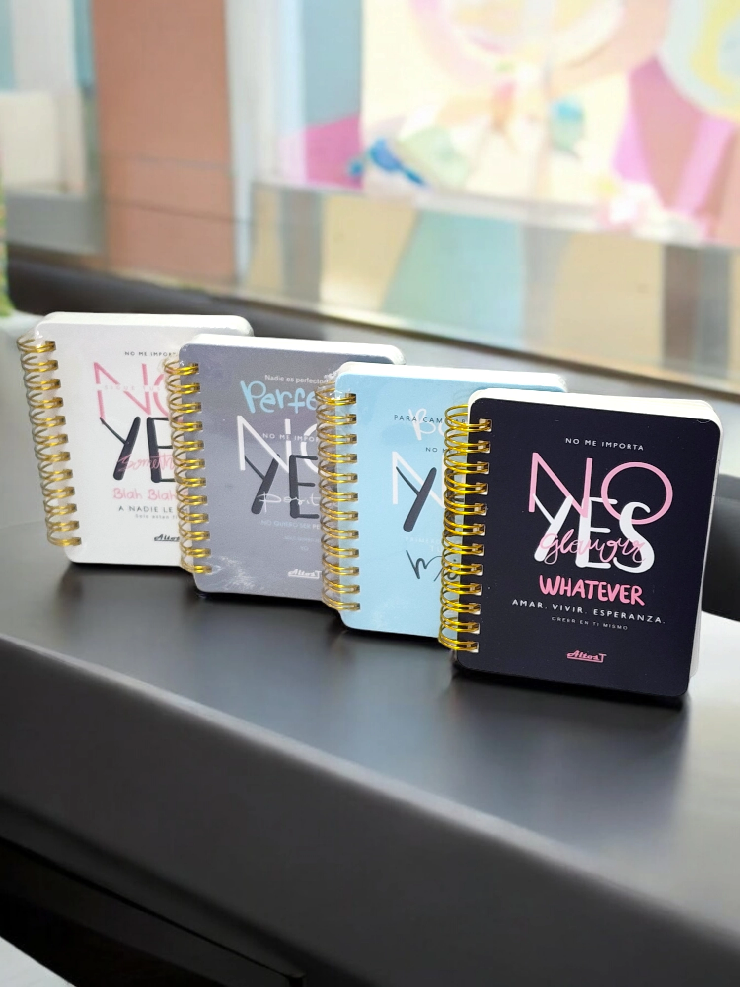 Mini Libreta de Espiral con diseños Cute No Yes Whatever - Cute Shop