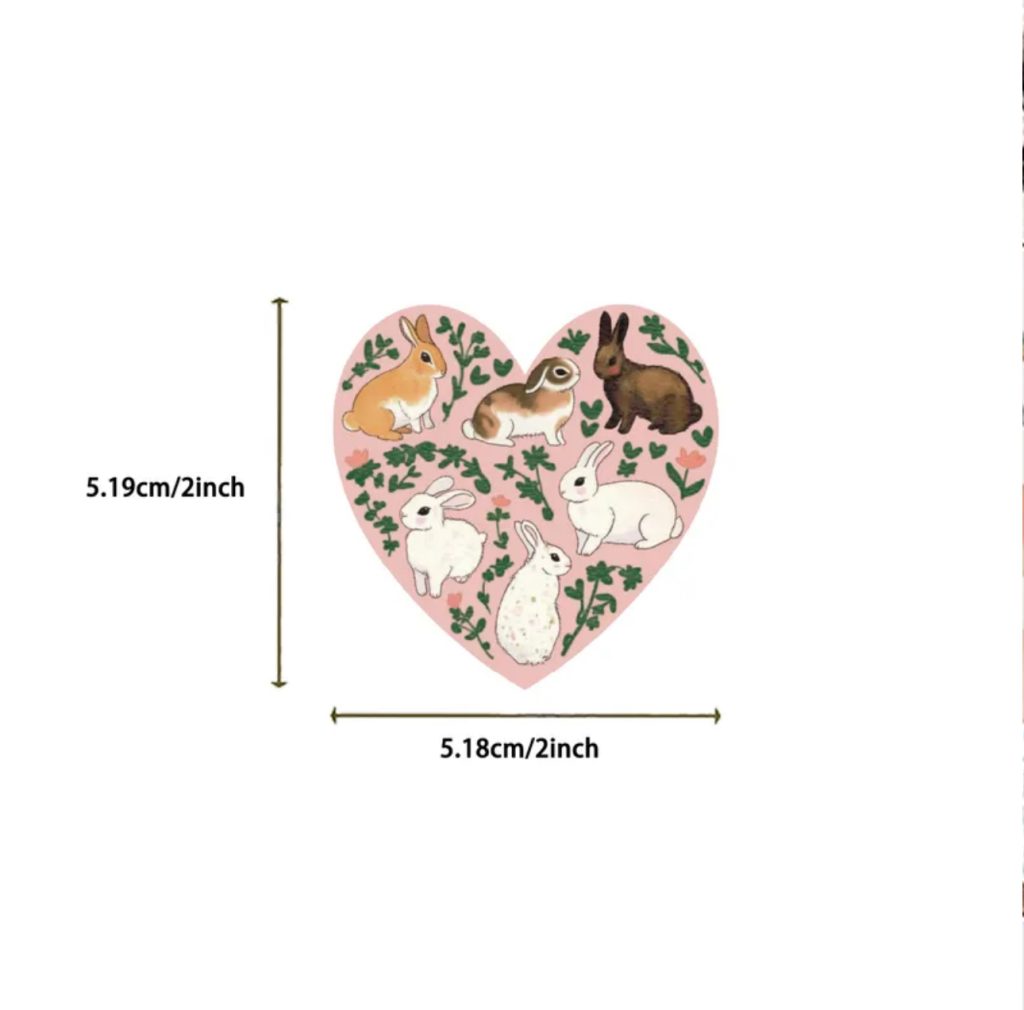 Pack con 50 Stickers de Animalitos Pink Cute - Cute Shop