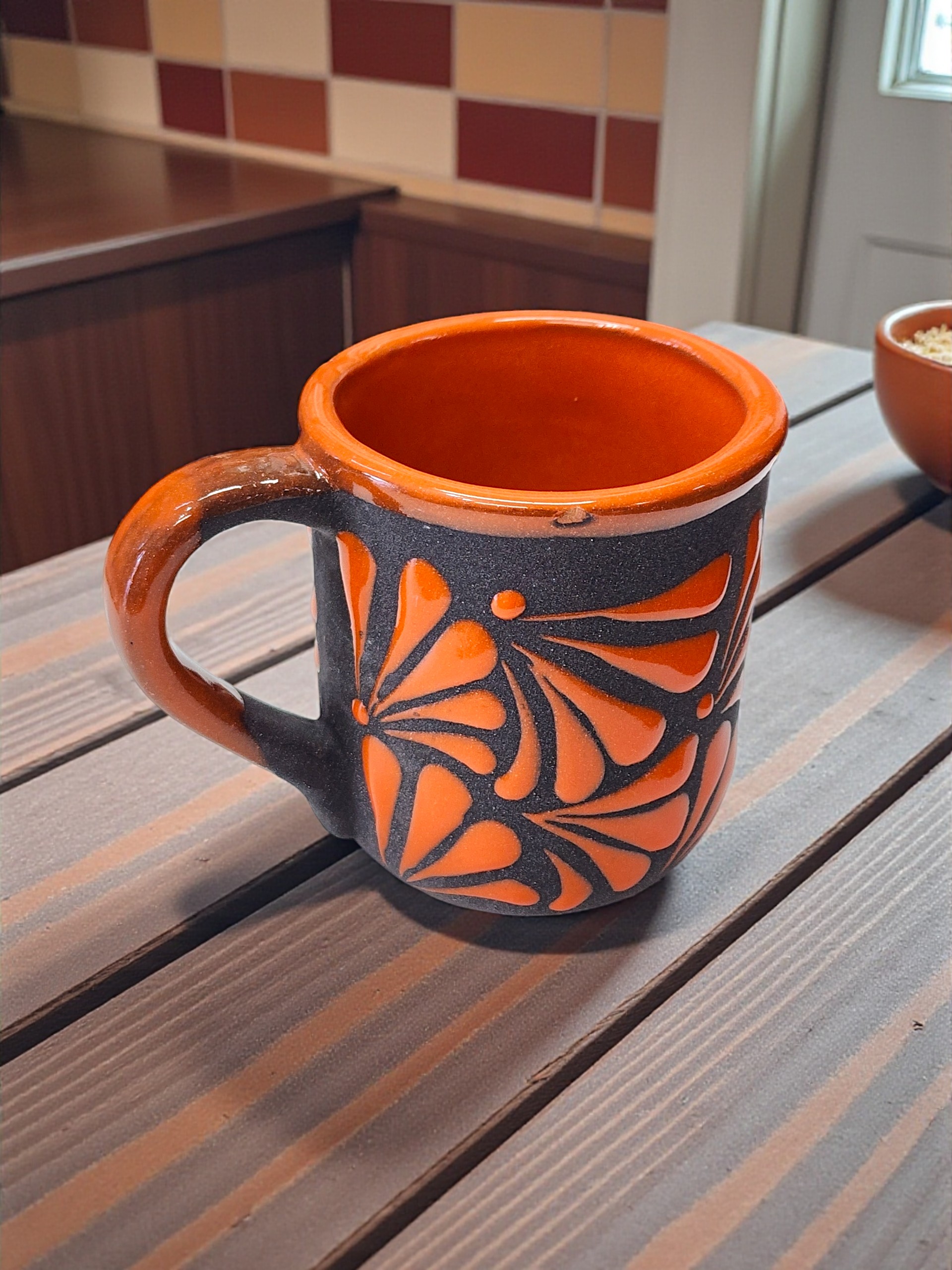 Taza Barro Calaca con Relieve - Cute Shop